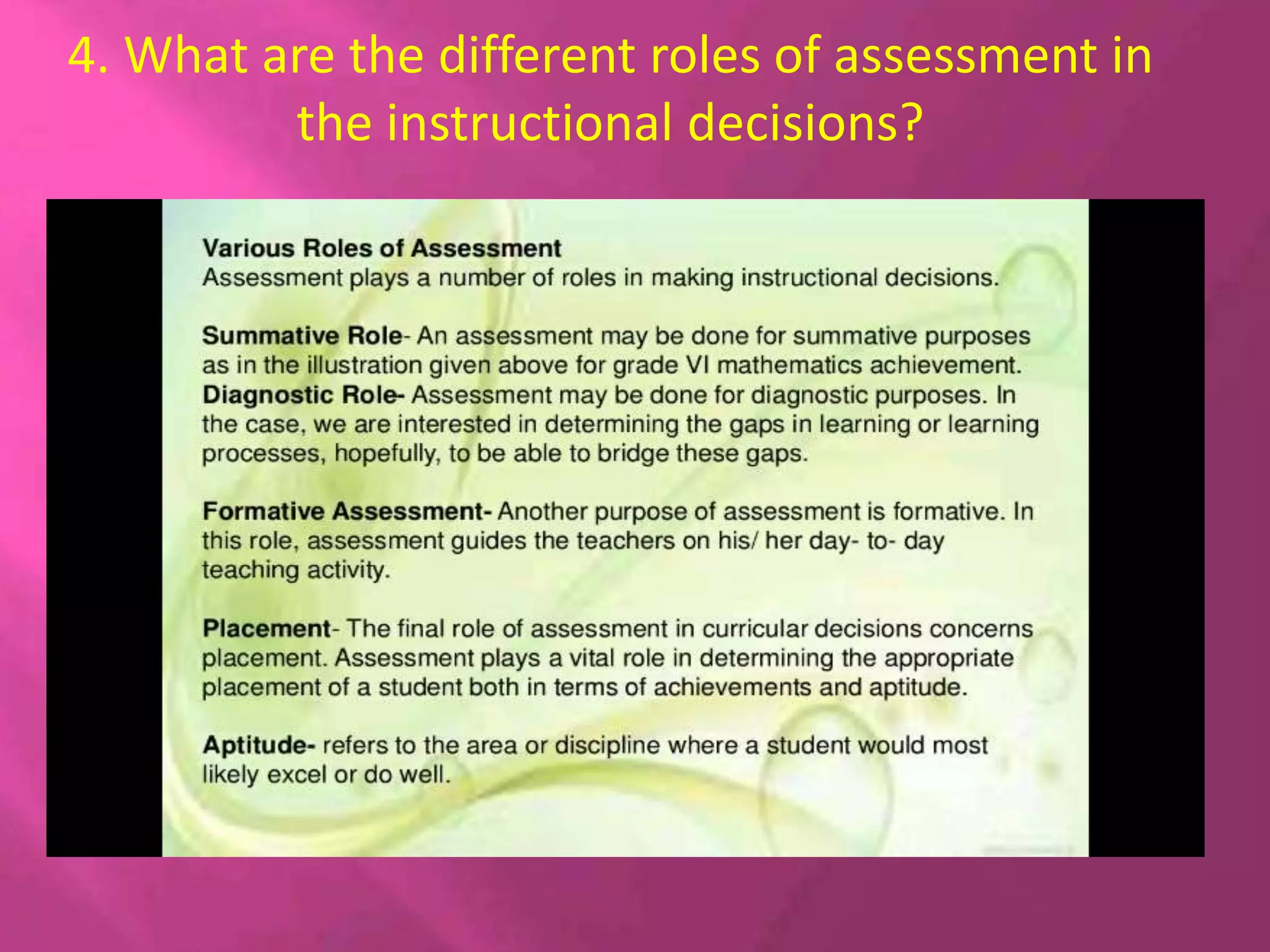 Assessment of student learning 1 | PPTX