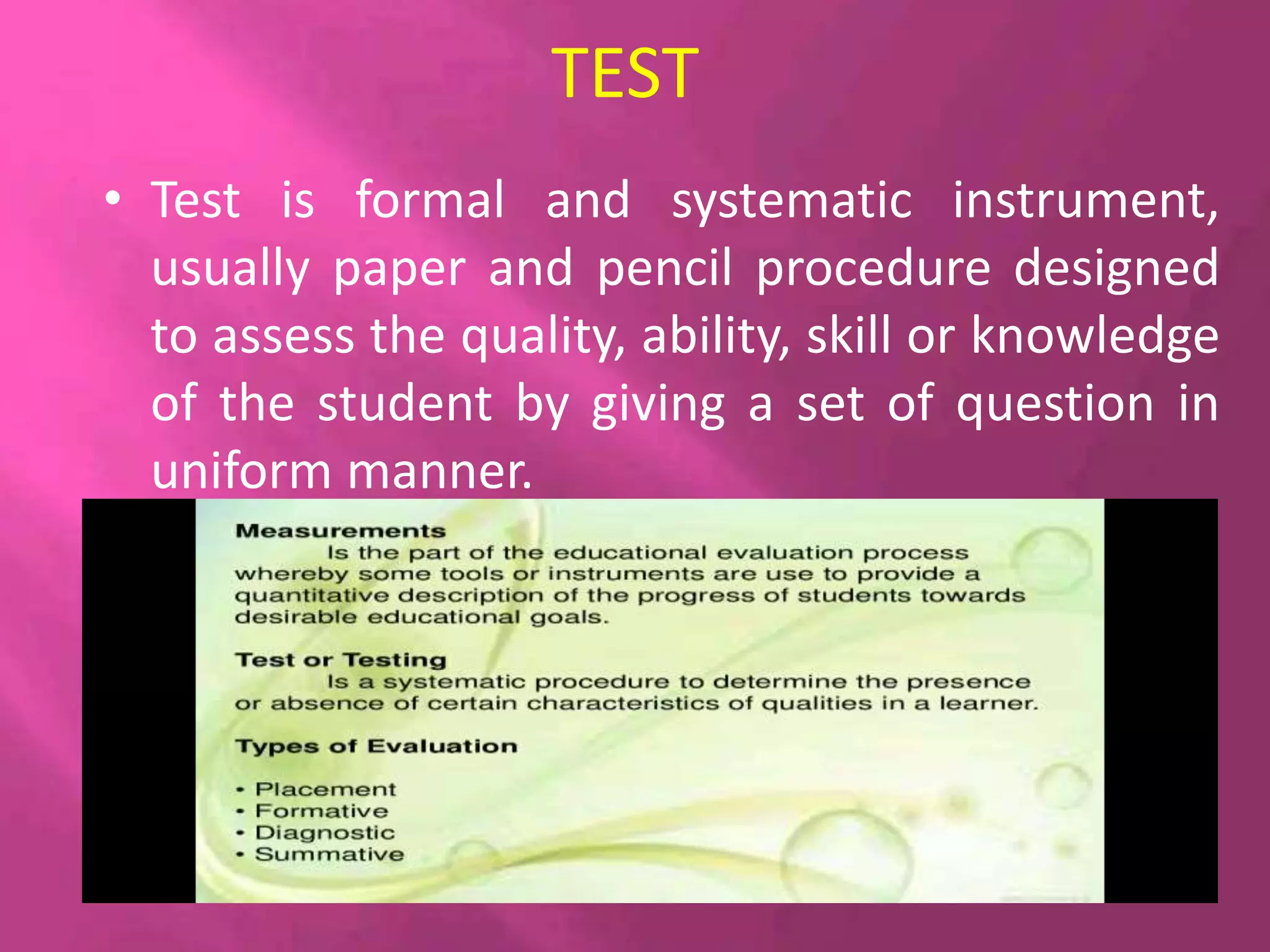 Assessment of student learning 1 | PPTX