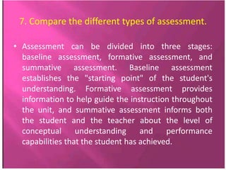 Assessment of student learning 1 | PPTX