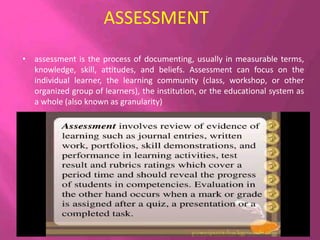 Assessment of student learning 1 | PPTX