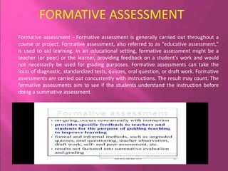 Assessment of student learning 1 | PPTX