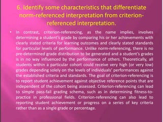 Assessment of student learning 1 | PPT