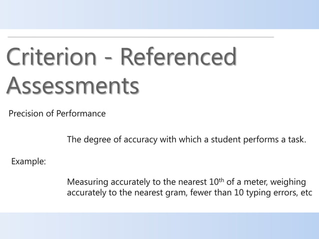 Norm-Referenced and Criterion-Referenced Interpretation | PPTX ...