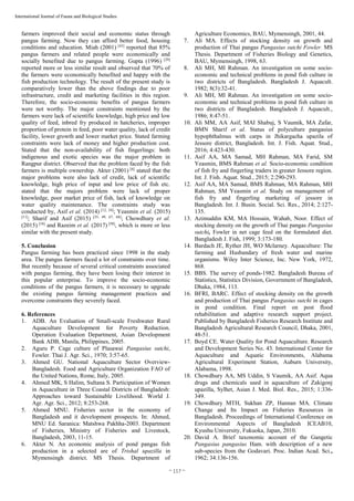 Assessment of sustainability of Pangasius (Pangasius hypophthalmus ...