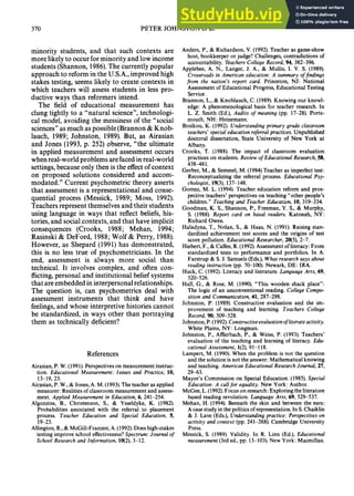 Assessment Of Teaching And Learning In Literature-Based Classrooms | PDF