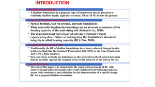 ASSESSMENT OF THE BEARING CAPACITY FOR A SHALLOW FOUNDATION_ A MULTI ...
