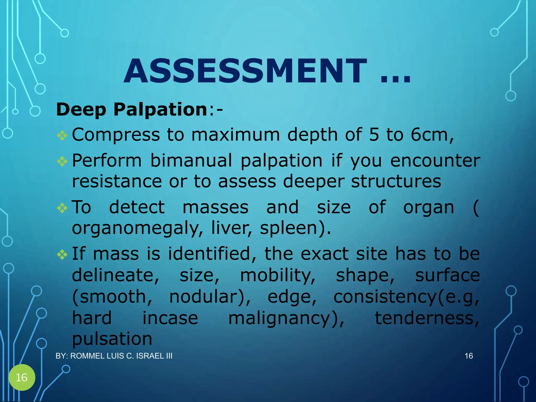 ASSESSMENT OF THE DIGESTIVE SYSTEM.pptx | Digestive Disorders ...
