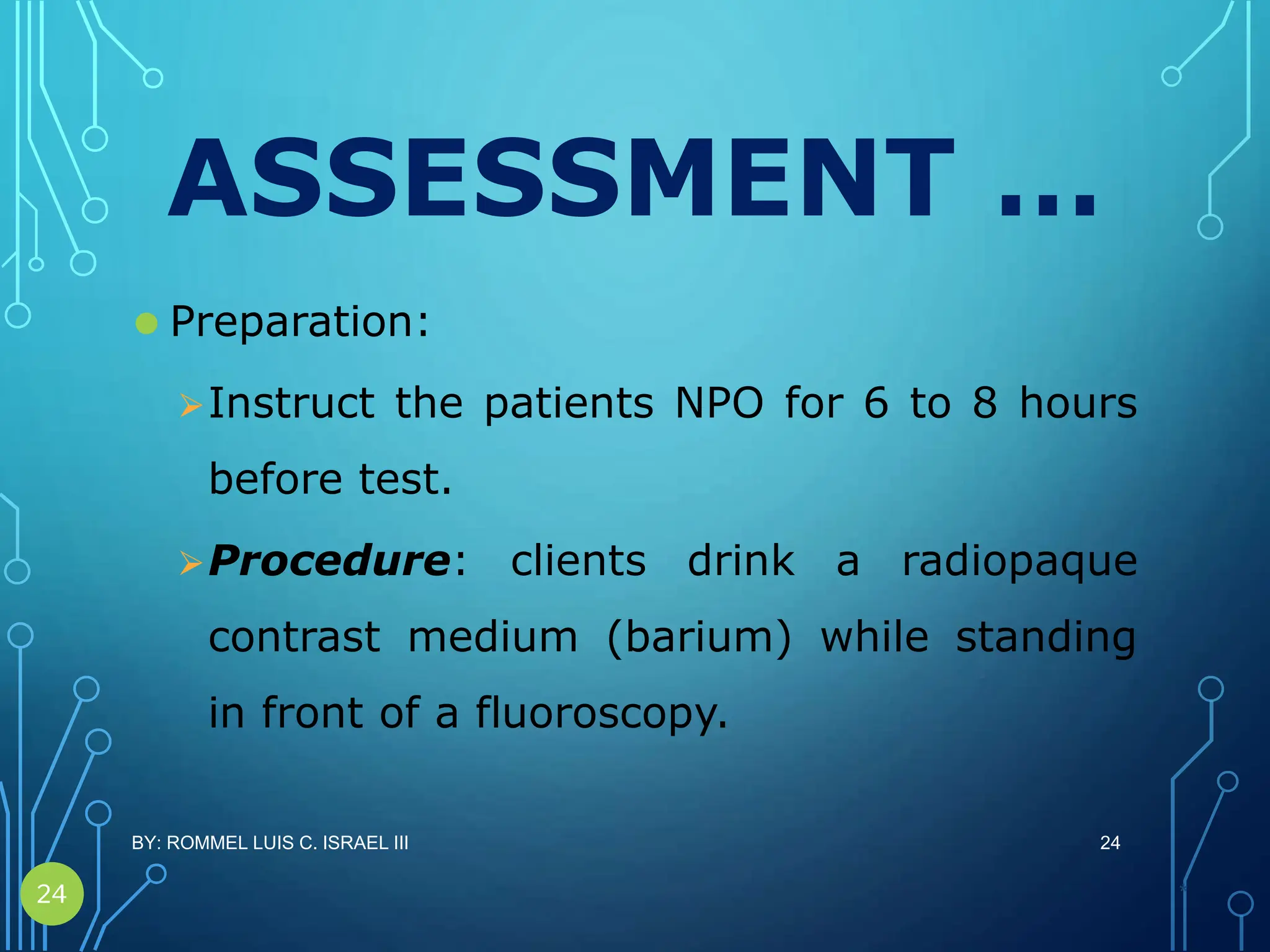 ASSESSMENT OF THE DIGESTIVE SYSTEM.pptx | Digestive Disorders ...