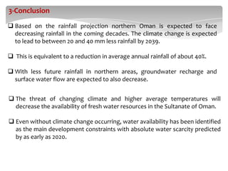 Salim Mubarak AL-HATRUSHI "Assessment of the impact of climate change ...