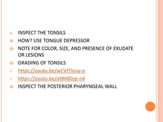 Assessment of the mouth MINE.pptx
