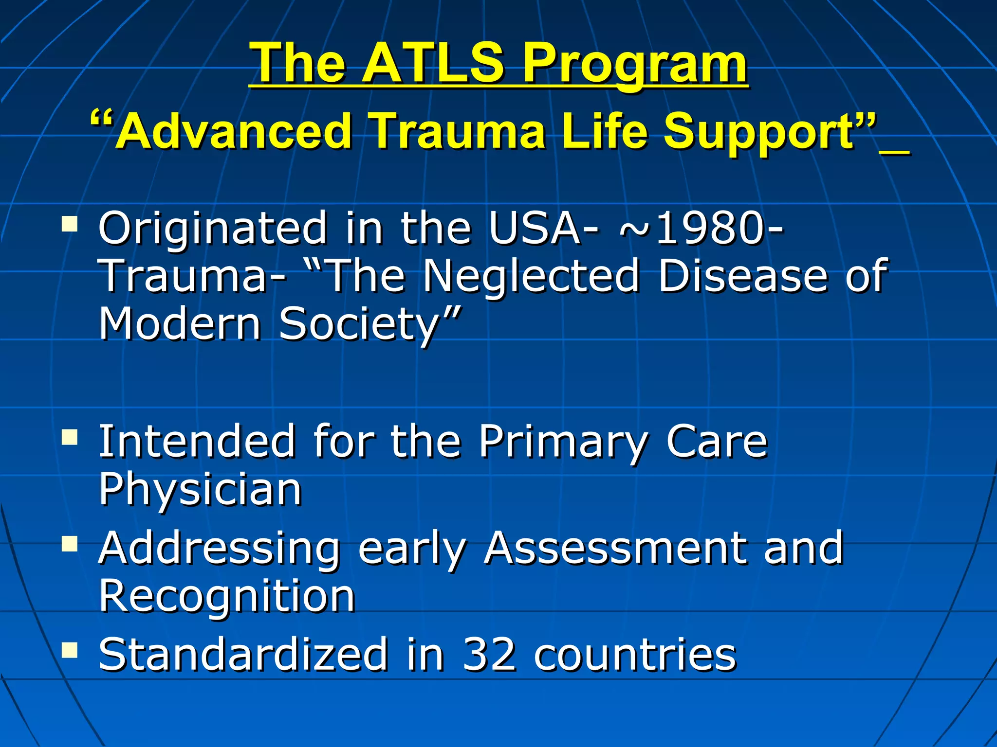 Assessment of the multiply injured patient o'connor | PPT