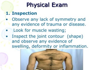 Assessment of the musclo skletal system | PPT