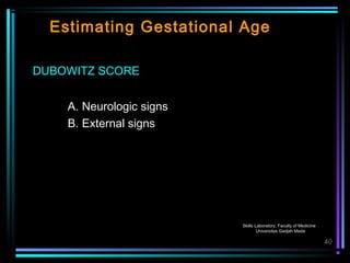 Assessment of the newborn | PPT