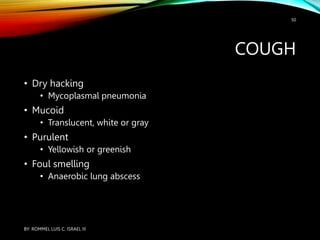 NURSING ASSESSMENT OF THE THORAX AND LUNGS.ppt