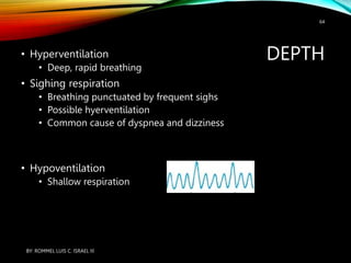NURSING ASSESSMENT OF THE THORAX AND LUNGS.ppt