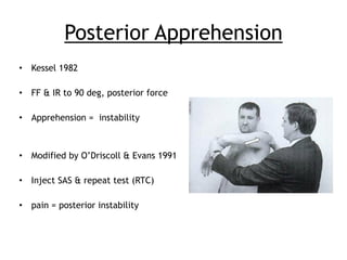Assessment of the unstable shoulder | PDF