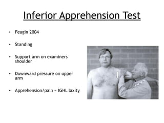 Assessment of the unstable shoulder | PDF