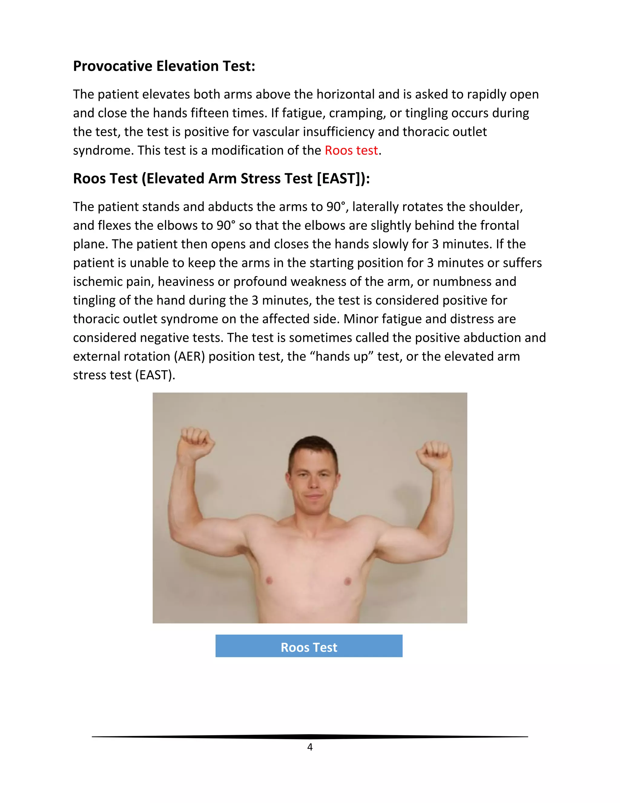 Assessment of thoracic outlet syndrome | PDF