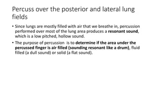 assessment of thorax.pptx | Lung and Respiratory Health | Diseases and ...