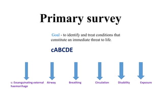 Assessment of trauma | PPTX