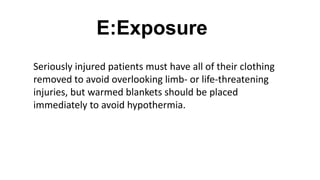 Assessment of trauma | PPTX