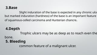 ASSESSMENT OF ULCER - in Clinical Surgery.pptx