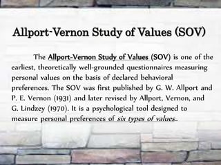 Assessment of values ppt | PPTX