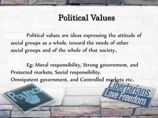 Assessment of values ppt | PPTX