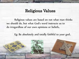 Assessment of values ppt | PPTX
