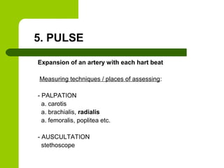 Assessment of vital sign | PPT