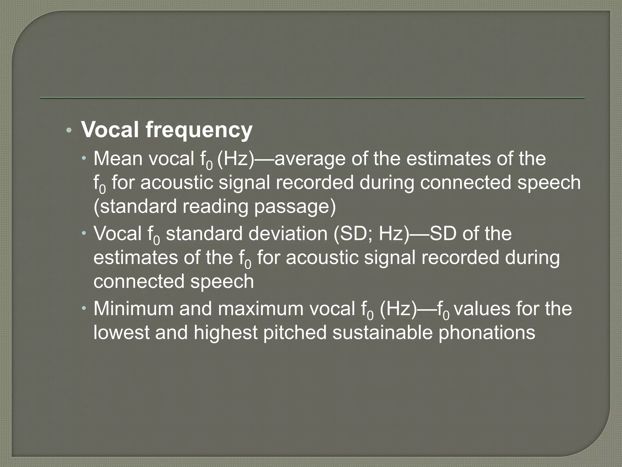Assessment of voice in professional voice users | PPTX