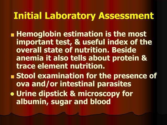 ASSESSMENT ON NUTRITIONAL STATUS nursing | PPT
