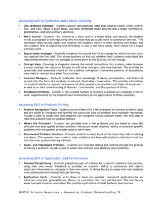 Assessment Overview Complete | PDF