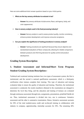 Assessment package Apply Sensory Analysis in Coffee and Tea Processing.pdf