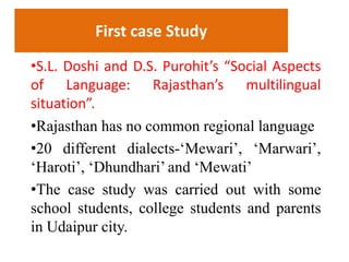 Language Planning in India | PPTX