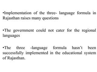 Language Planning in India | PPTX