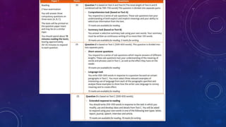 Assessment Pattern_Cambridge IGCSE First Language English.pptx