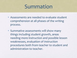 Assessment plan | PPT