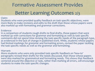 Assessment plan | PPT