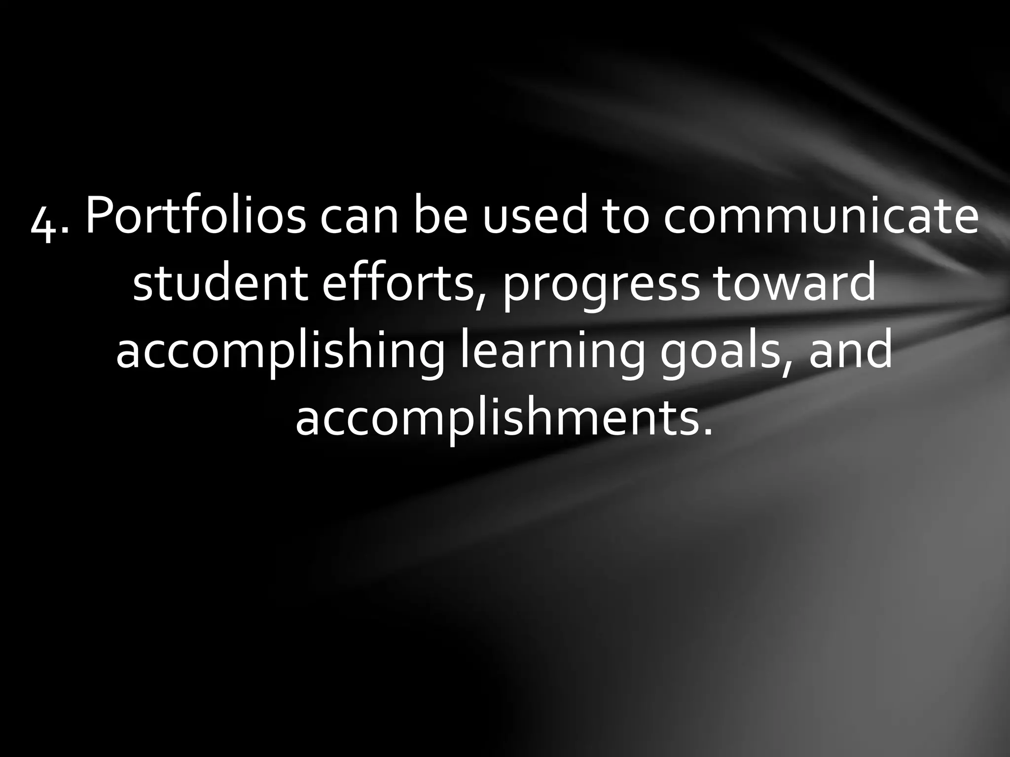 Nature of Portfolio Assessment | PPTX