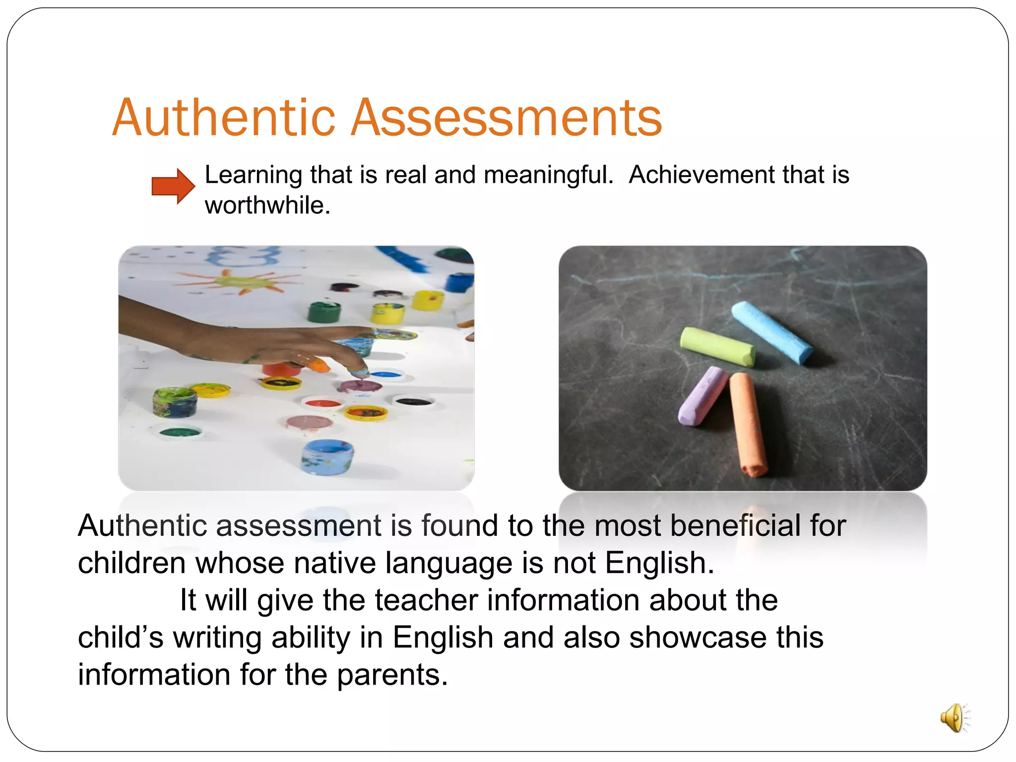 Assessment Powerpoint | PPT