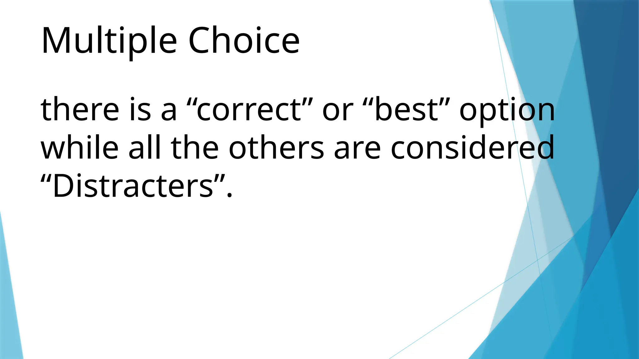 distinguishing and constructing various papr and pencil test | PPTX