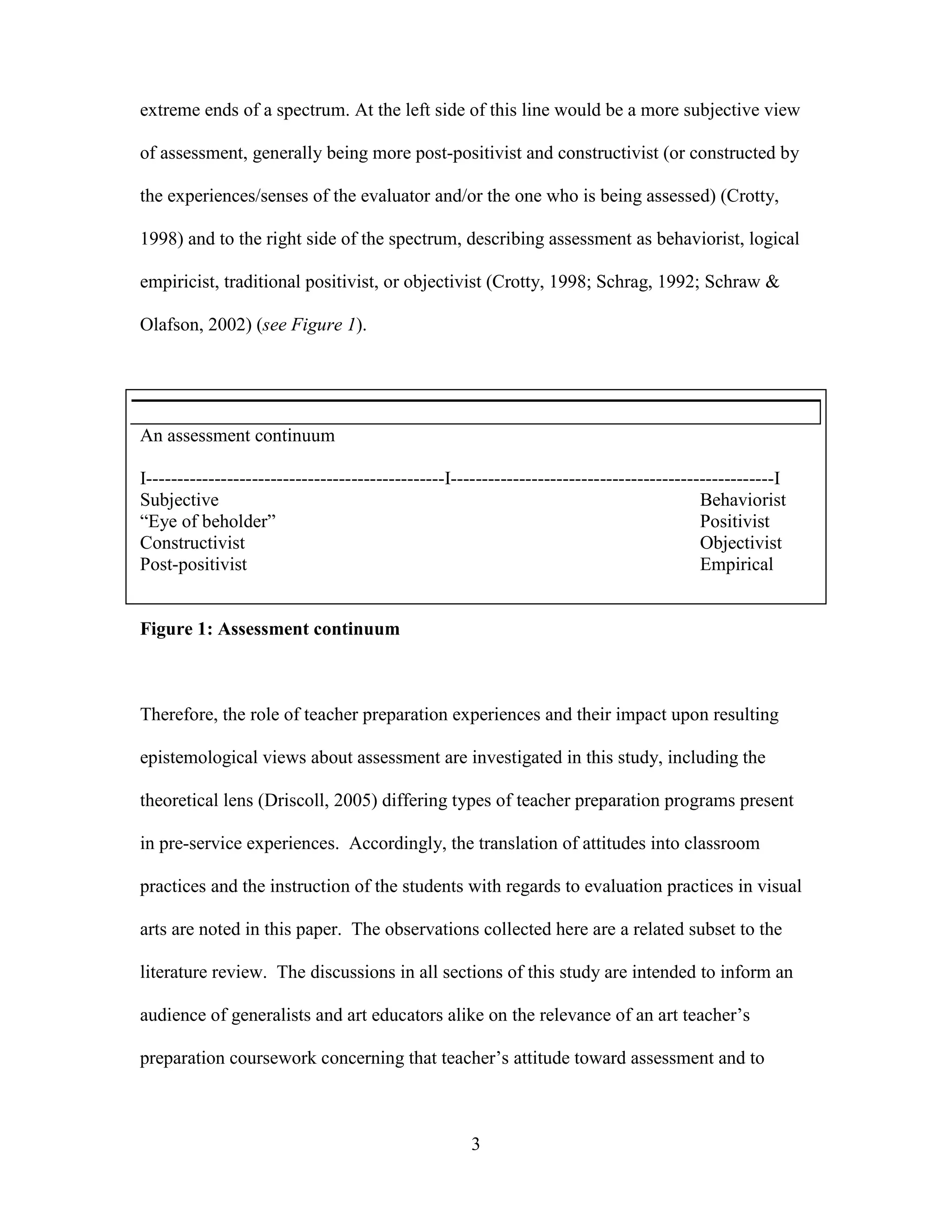 Assessment practices in elementary visual art classrooms | PDF