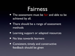 Assessment presentation | PPT