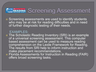 Assessment presentation | PPT