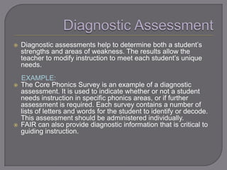 Assessment presentation | PPT