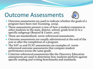 Assessment presentation | PPT