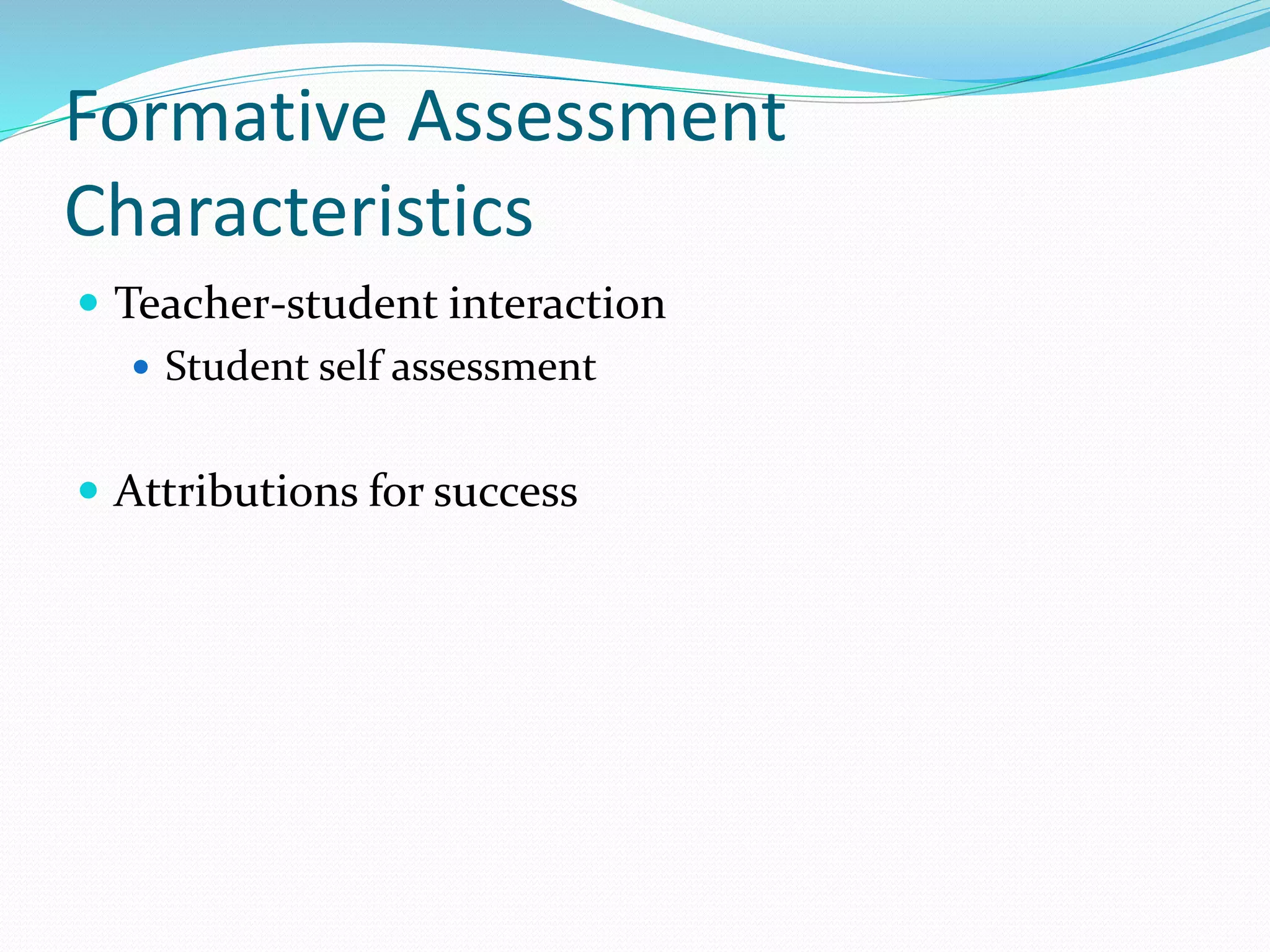Assessment presentation | PPTX