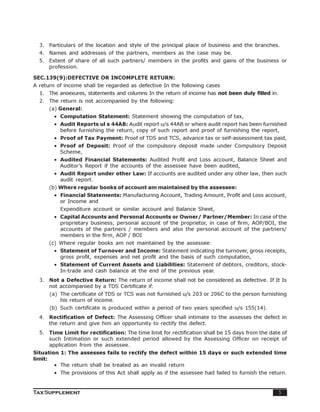 Assessment Procedure Indian Income Tax | PDF