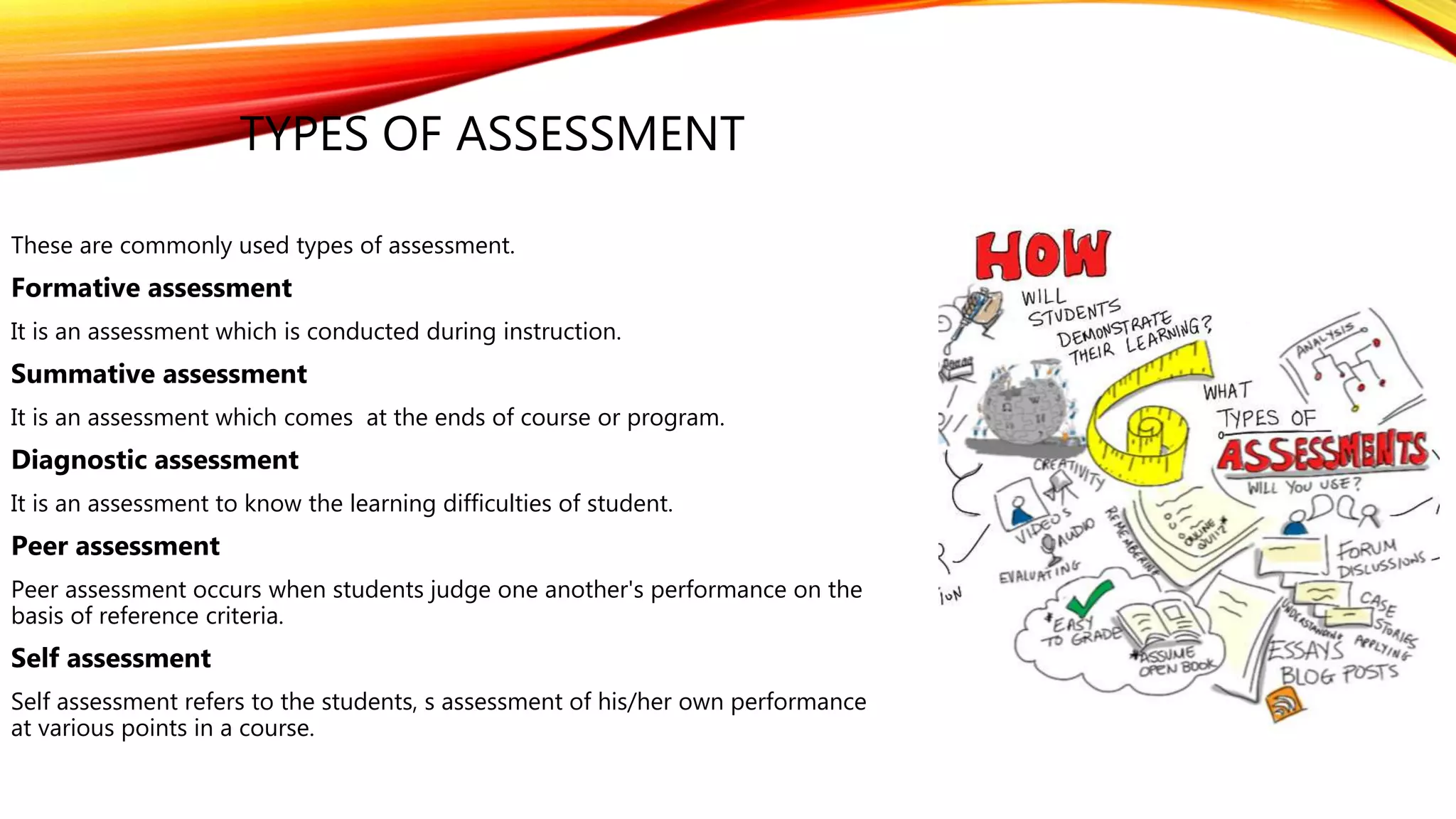 Assessment procedure and techniques | PPTX